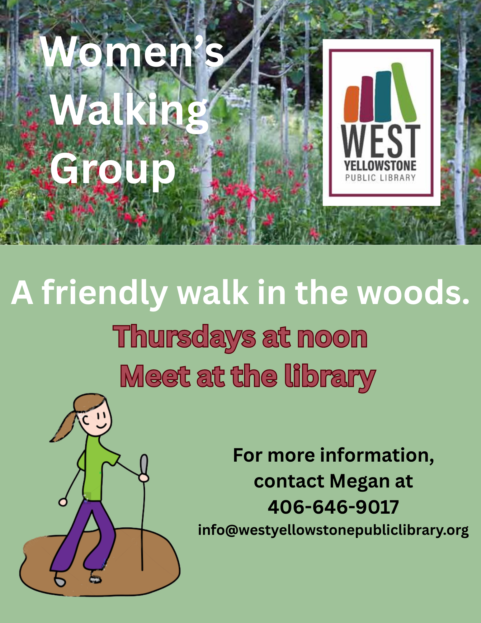 Women’s Walking Group – West Yellowstone Public Library