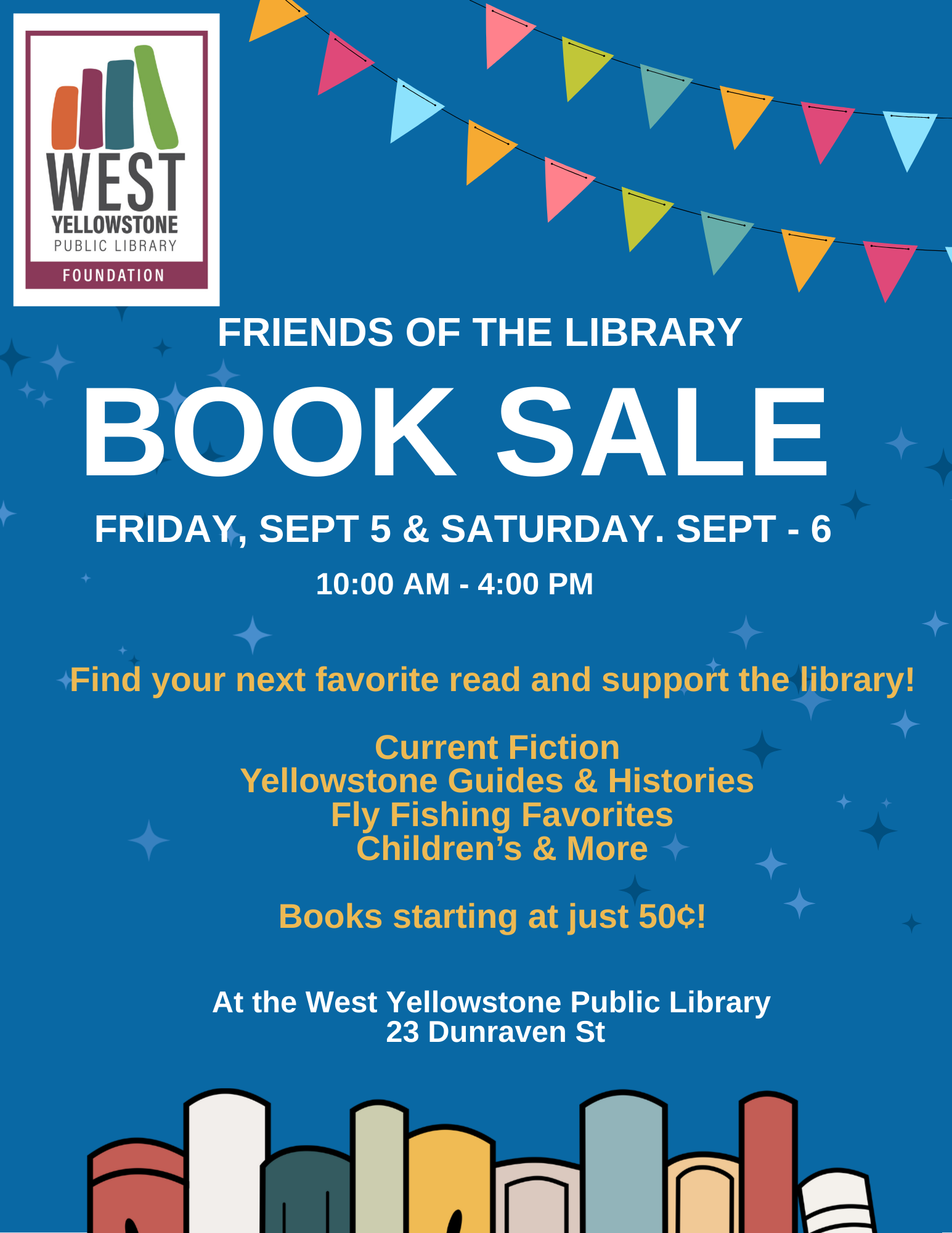 Book Sale – West Yellowstone Public Library